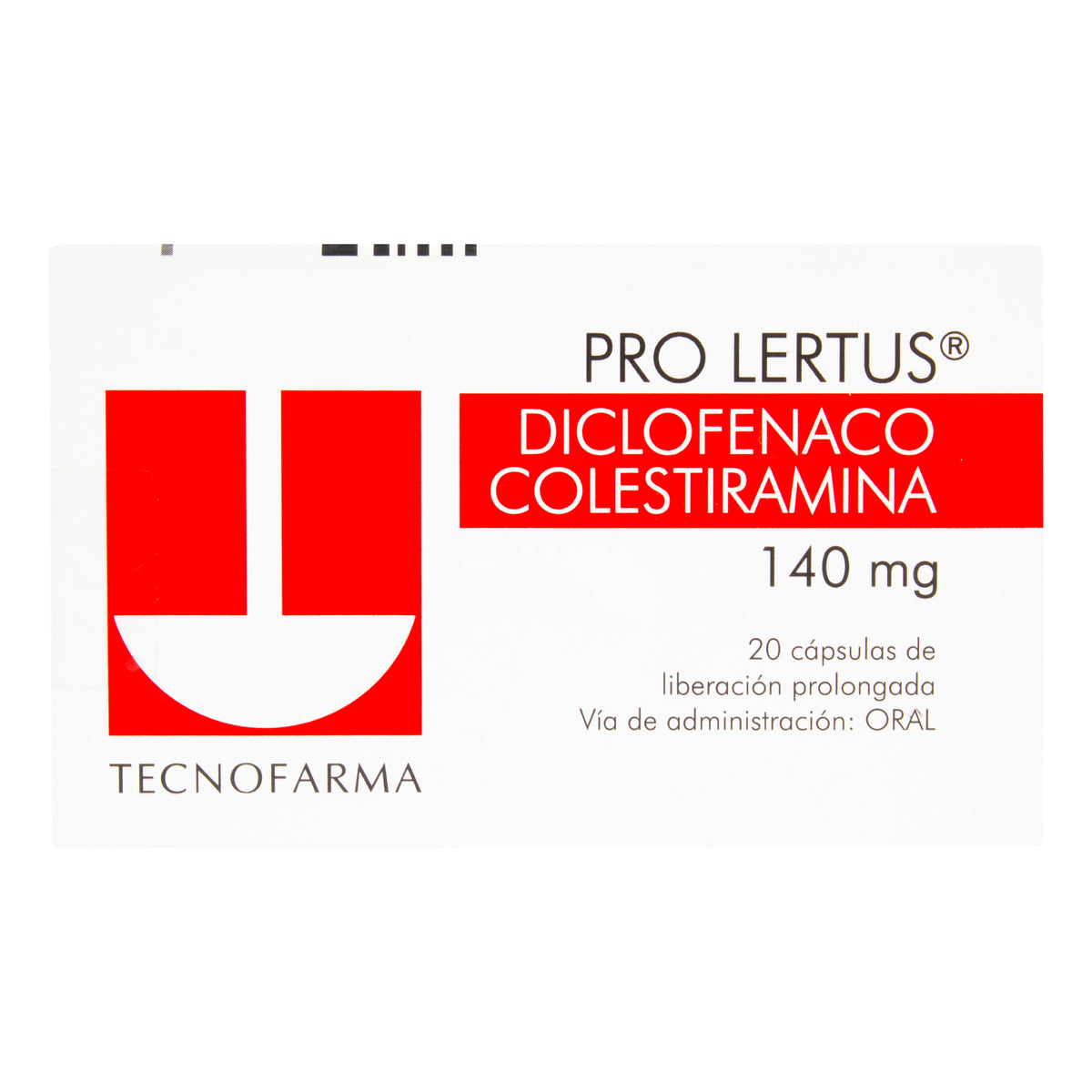 PROLERTUS 140 MG X 20 CÁPSULAS - VENTA CON FORMULA MEDICA – Drogas La ...