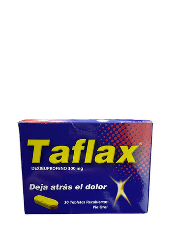 TAFLAX 300 MG 30 CAPSULAS - REG. INVIMA 2018M-0012839-R1 – Drogas La ...
