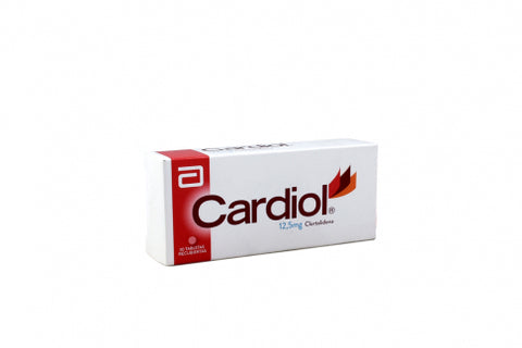 CARDIOL 12.5 MG 30 TABLETAS AG - REG. INVIMA 2023M-0018115-R1 – Drogas ...