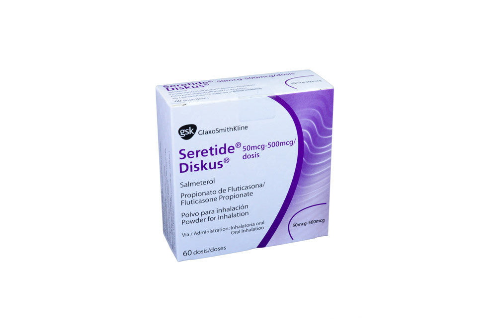 Seretide Diskus 500/50mcg 60 Doses | informacionpublica.svet.gob.gt