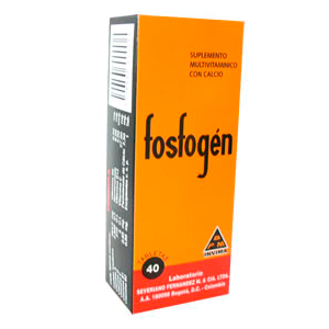 FOSFOGEN 40 TABLETAS - REG. INVIMA SD2012-0002627 – Drogas La Bastilla ...