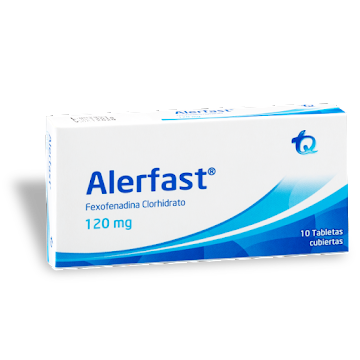 ALERFAST 120 MG 10 TABLETAS (3%+) - VENTA CON FORMULA MEDICA – Drogas ...